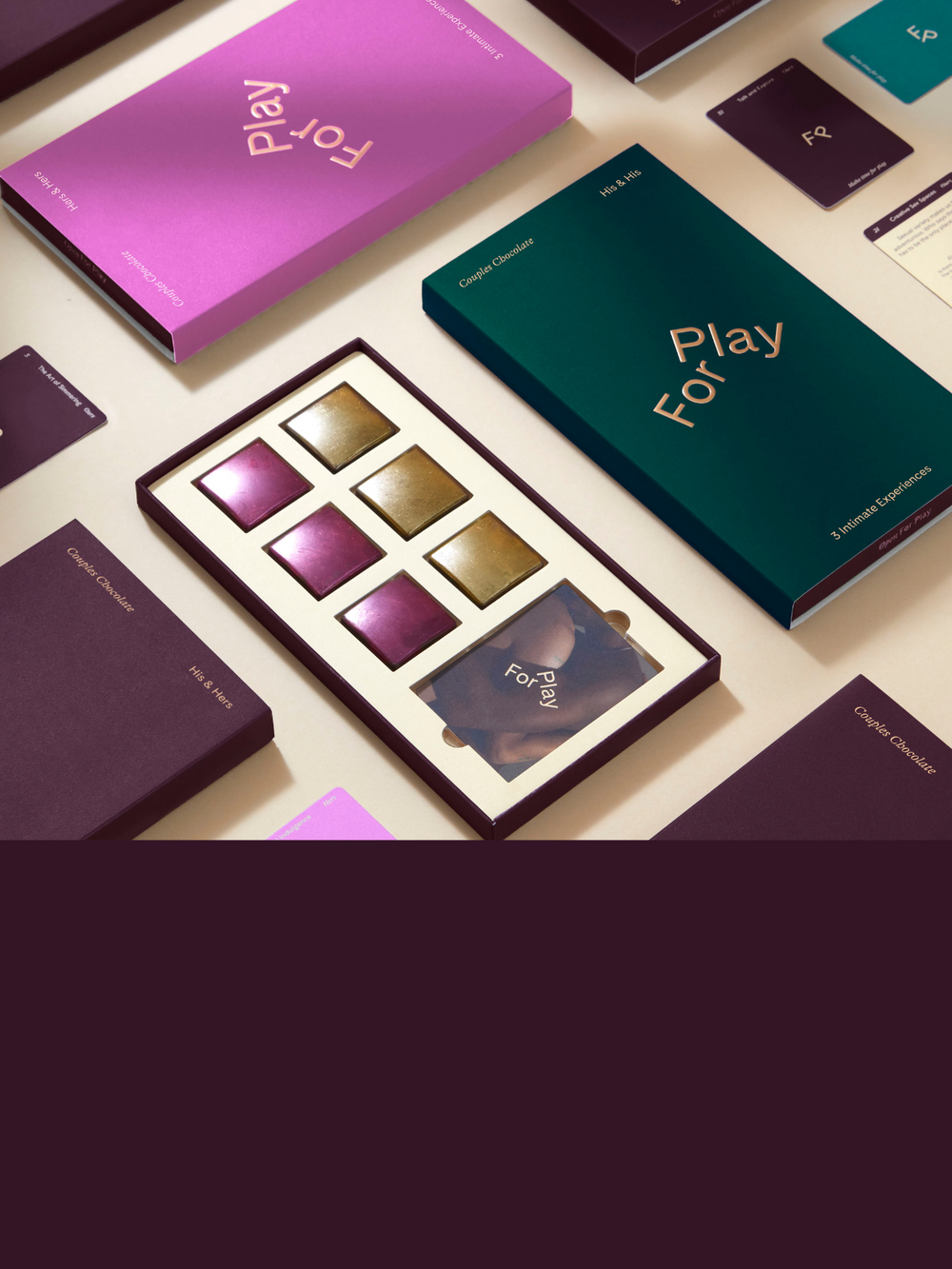 For Play Couples Chocolate | Intimacy-Enhancing Chocolates