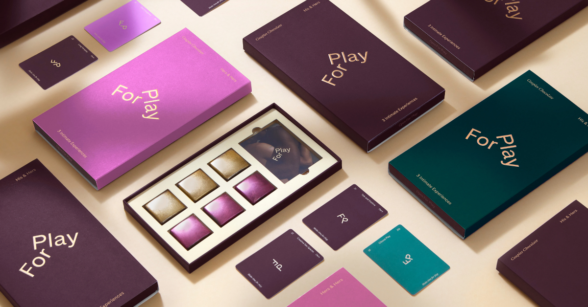For Play Couples Chocolate | Intimacy-Enhancing Chocolates