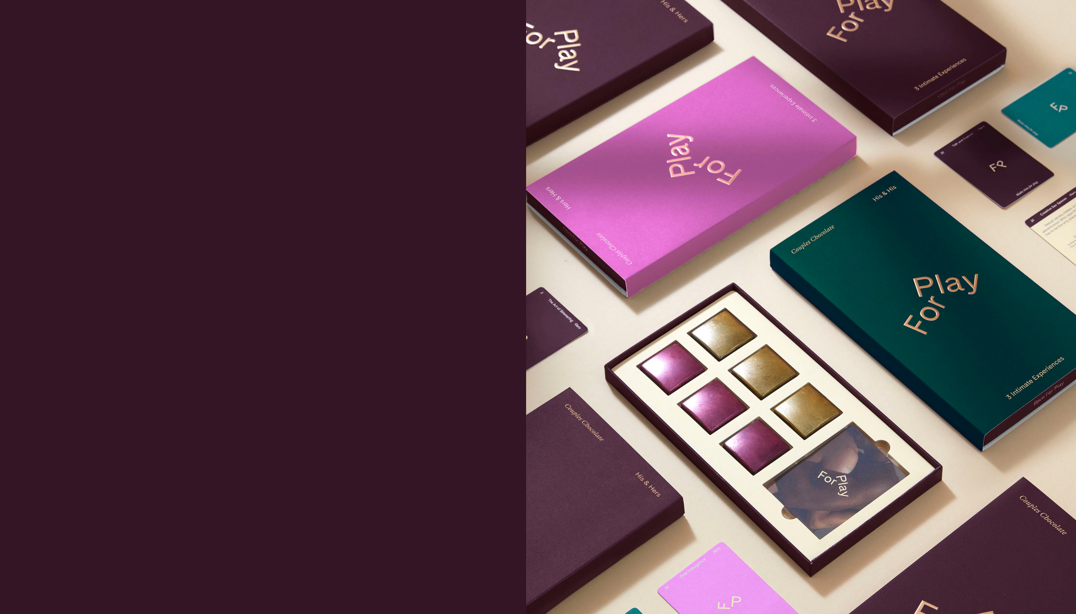 For Play Couples Chocolate | Intimacy-Enhancing Chocolates